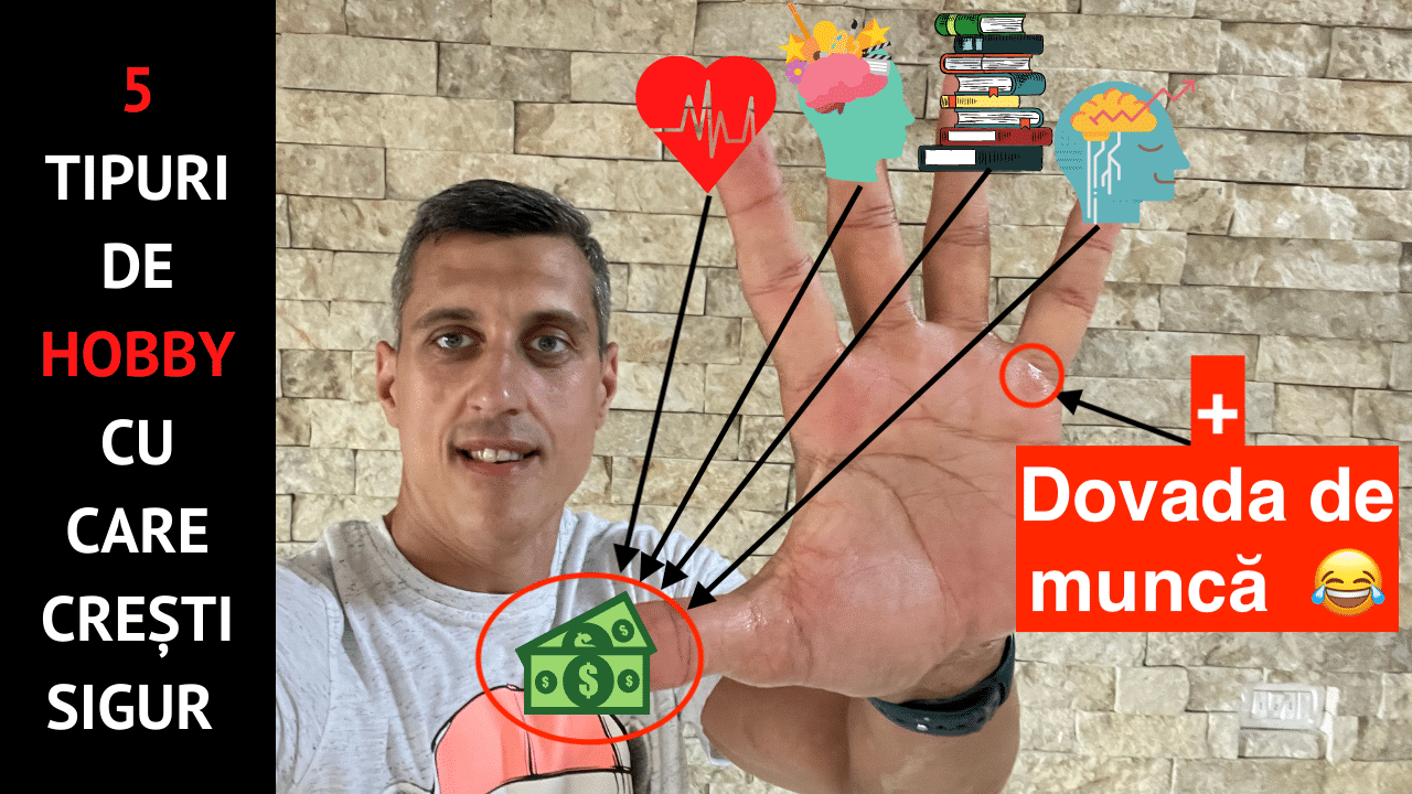 5 Hobby-uri de dezvoltare personală sigură și eficientă - Gabriel Ursan